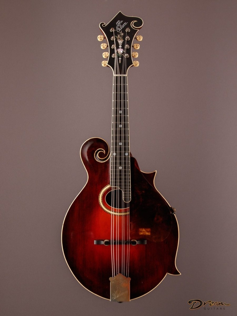 1920 Gibson F4 Mandolin, Maple/Spruce - Dream Guitars