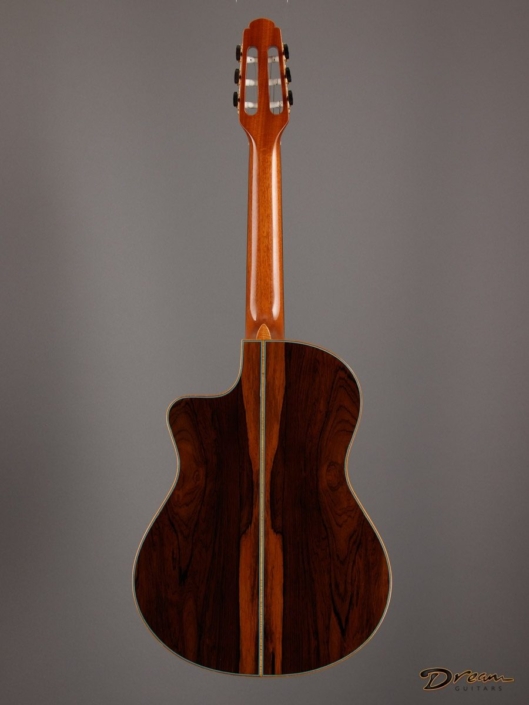 2002 Steve Grimes Nylon Cutaway, Brazilian Rosewood/Spruce - Dream Guitars