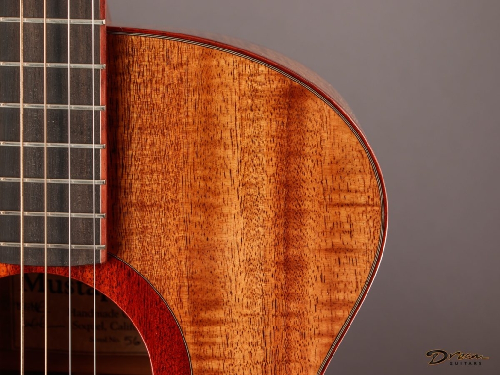 2008 Mustapick Baritone, All-Koa - Dream Guitars