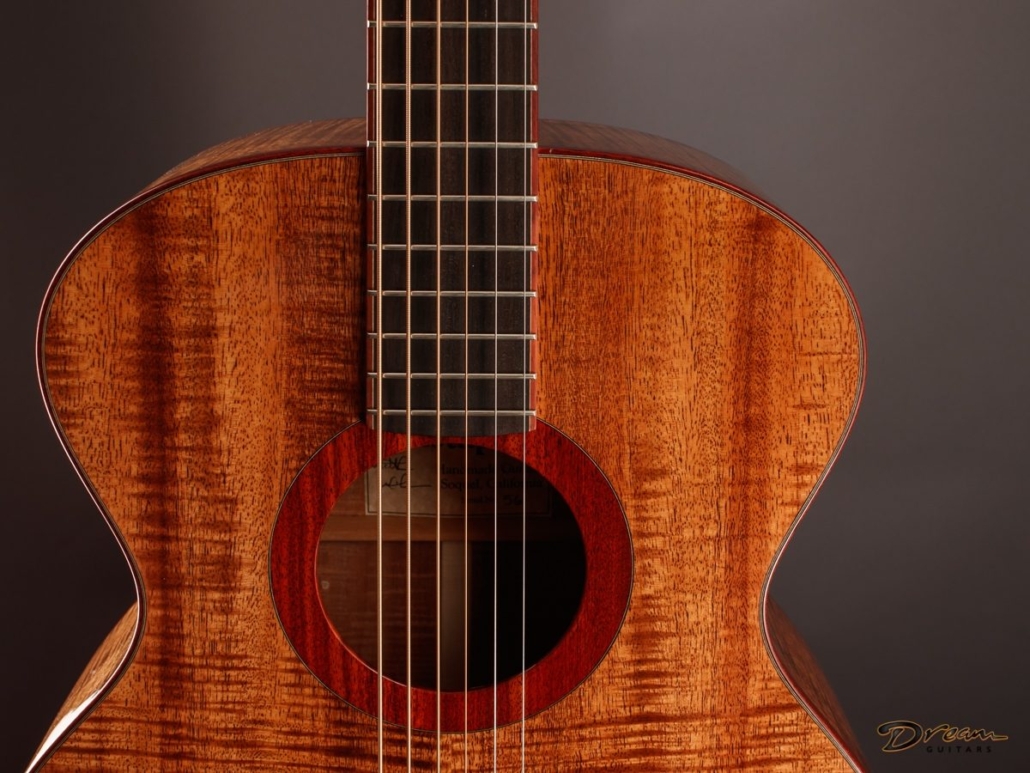 2008 Mustapick Baritone, All-Koa - Dream Guitars