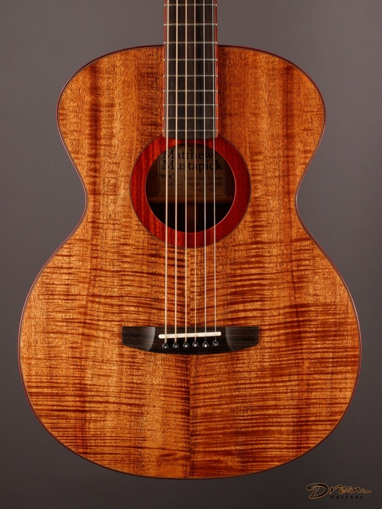 2008 Mustapick Baritone, All-Koa - Dream Guitars
