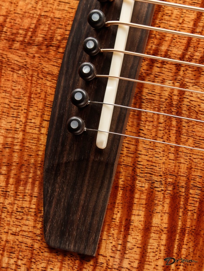 2008 Mustapick Baritone, All-Koa - Dream Guitars