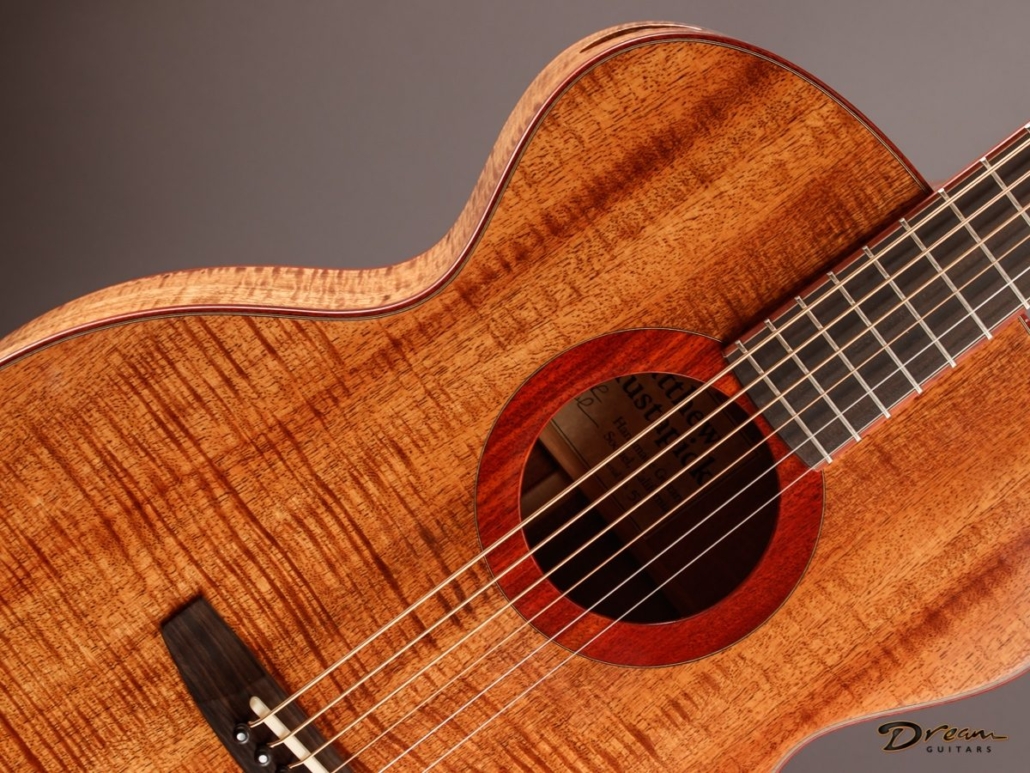 2008 Mustapick Baritone, All-Koa - Dream Guitars