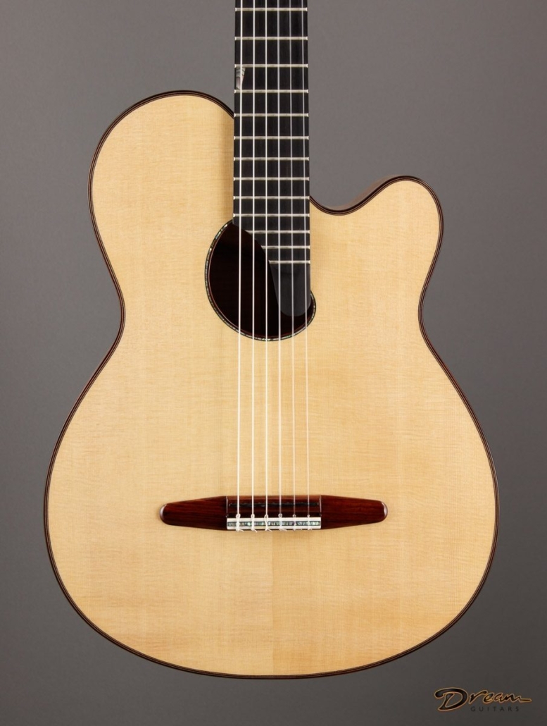 2014 Paul McGill Super Ace Crossover, Flame Maple/Lutz Spruce - Dream Guitars