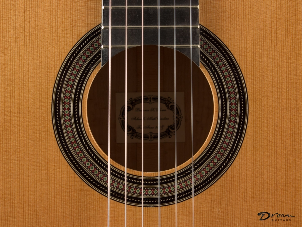 2015 Brown Hauser Classical, Maple/Western Red Cedar - Dream Guitars