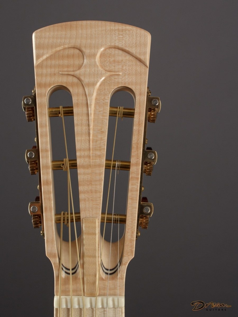 2018 Ivanov Snow Parlor, European Maple/Lutz Spruce - Dream Guitars