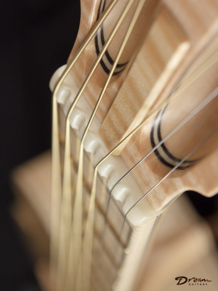 2018 Ivanov Snow Parlor, European Maple/Lutz Spruce - Dream Guitars