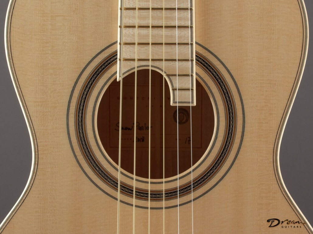 2018 Ivanov Snow Parlor, European Maple/Lutz Spruce - Dream Guitars