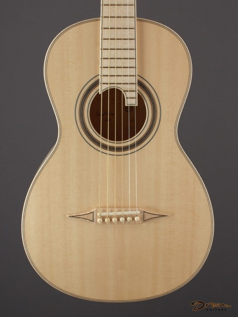 2018 Ivanov Snow Parlor, European Maple/Lutz Spruce - Dream Guitars