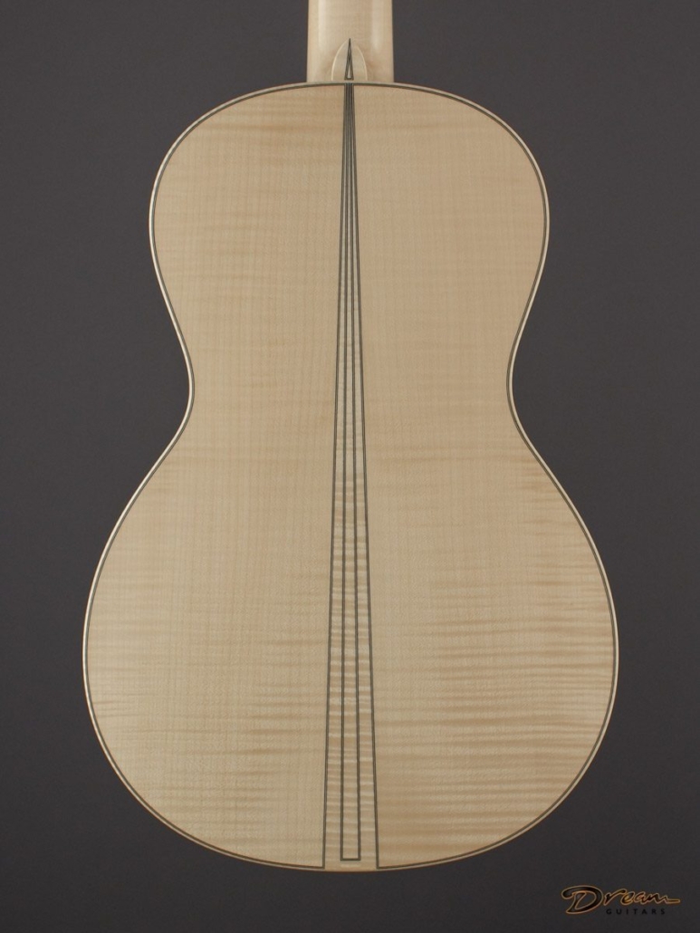 2018 Ivanov Snow Parlor, European Maple/Lutz Spruce - Dream Guitars