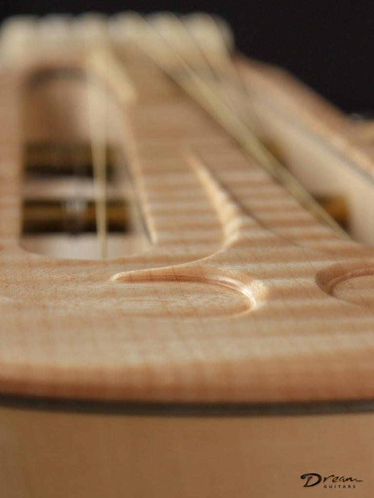 2018 Ivanov Snow Parlor, European Maple/Lutz Spruce - Dream Guitars