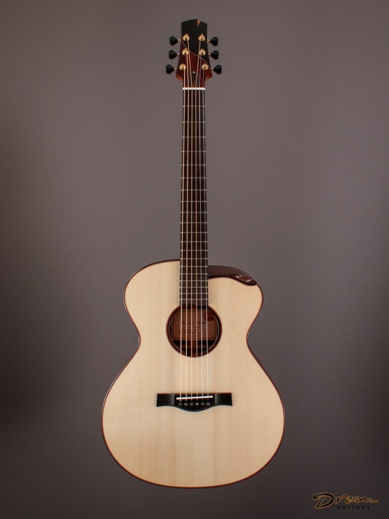 2018 Isaac Jang OM, Beeswing Cocobolo/Italian Alpine Spruce - Dream Guitars