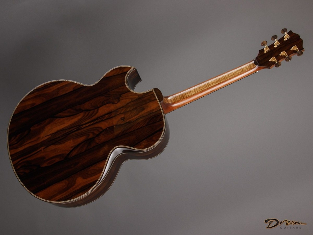 Brand New Borghino Shakti Deluxe, Ziricote/Alpine Spruce - Dream Guitars