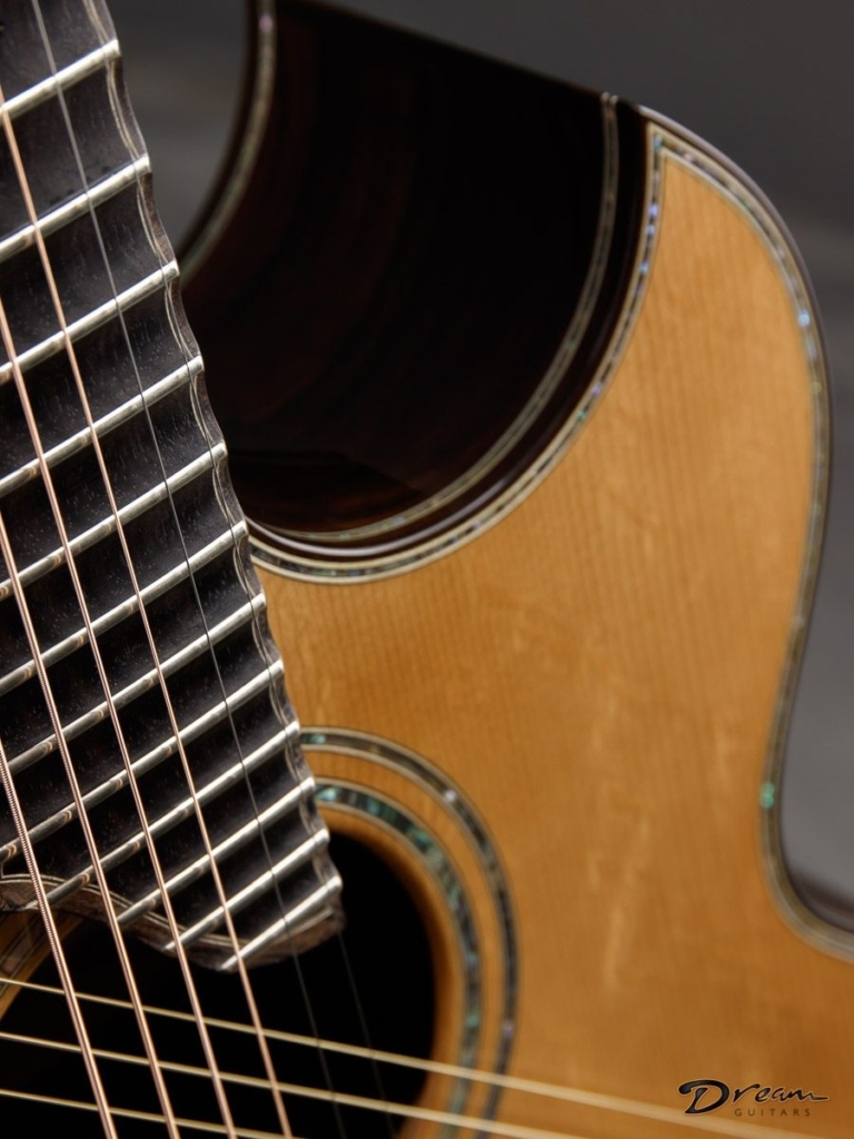 Brand New Borghino Shakti Deluxe, Ziricote/Alpine Spruce - Dream Guitars