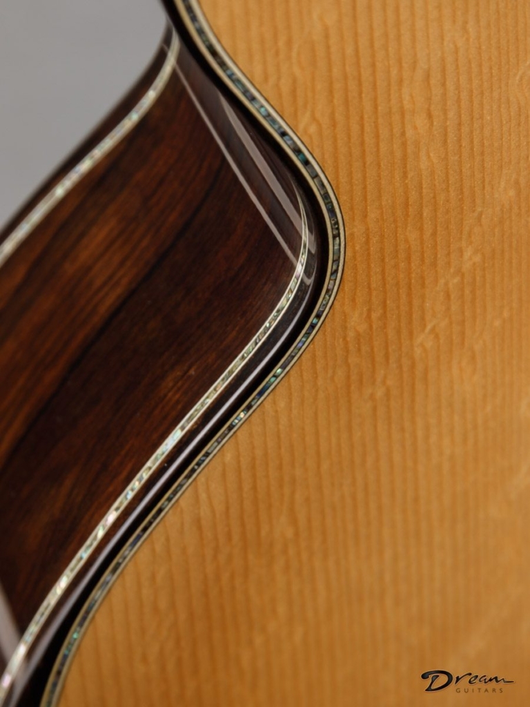 Brand New Borghino Shakti Deluxe, Ziricote/Alpine Spruce - Dream Guitars