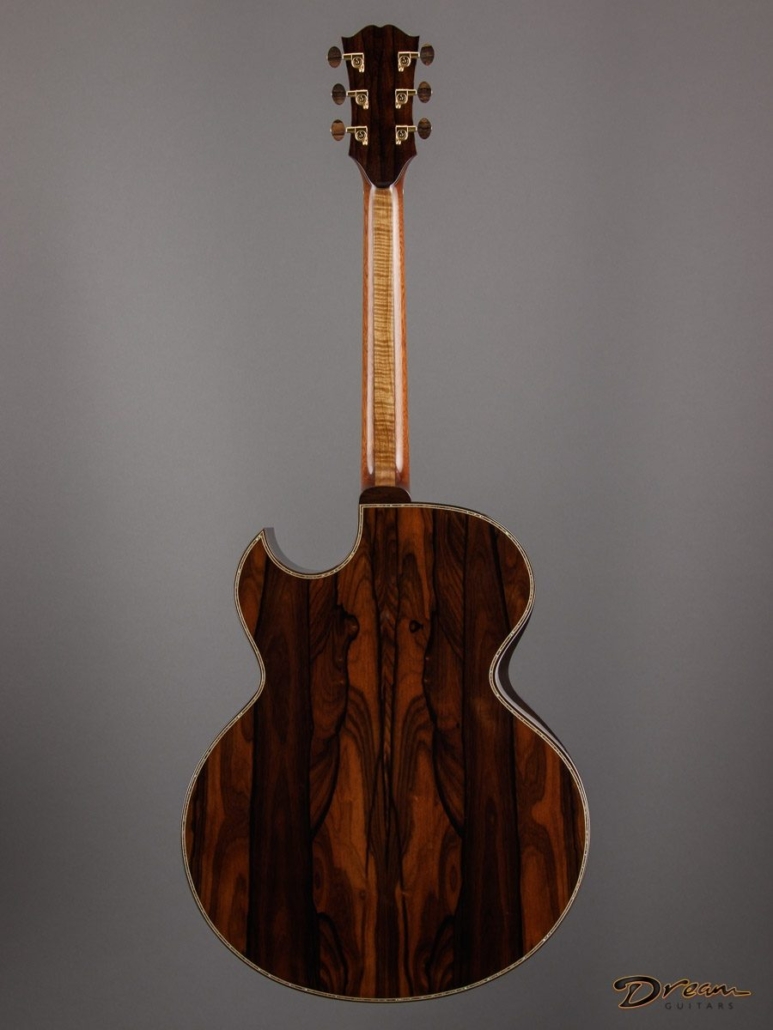 Brand New Borghino Shakti Deluxe, Ziricote/Alpine Spruce - Dream Guitars