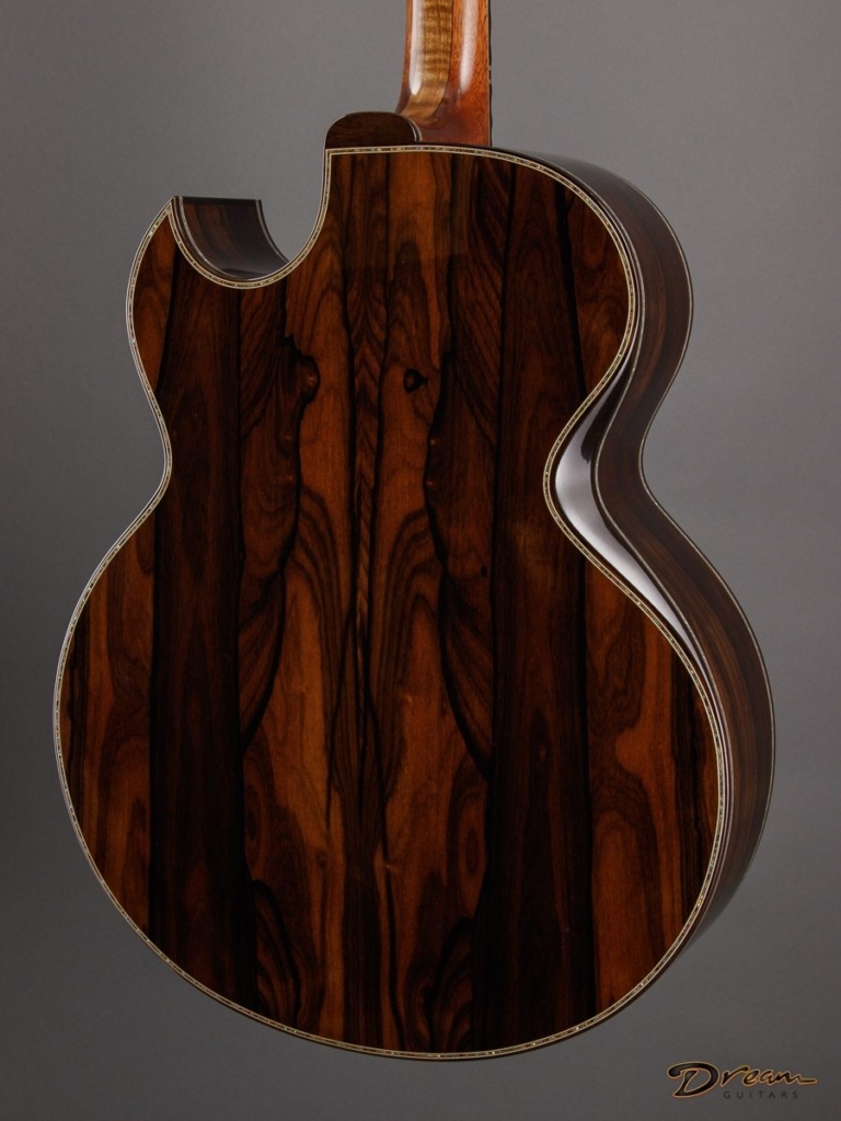 Brand New Borghino Shakti Deluxe, Ziricote/Alpine Spruce - Dream Guitars