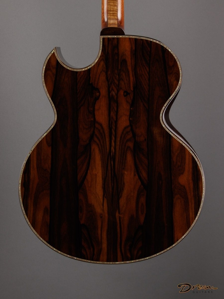 Brand New Borghino Shakti Deluxe, Ziricote/Alpine Spruce - Dream Guitars