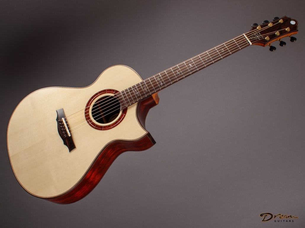 Brand New Keystone SJ, Cocobolo/German Spruce - Dream Guitars