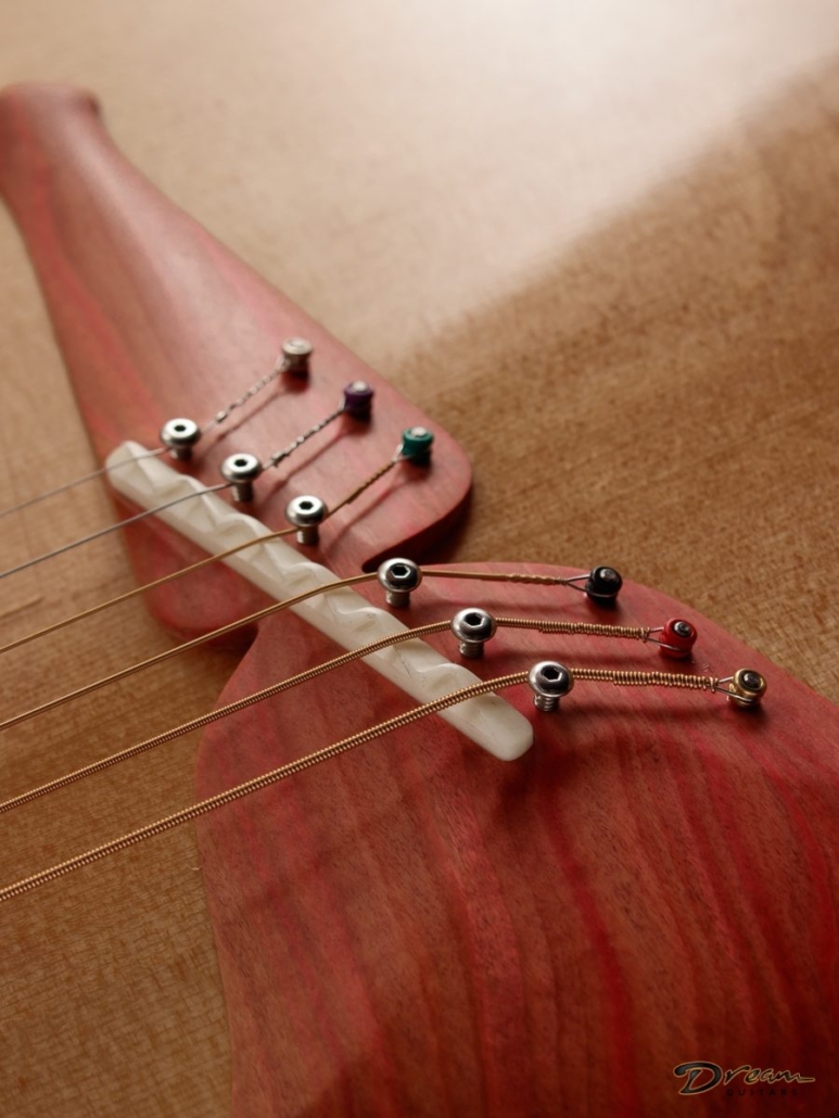 Brand New Klein Big Pink 457, Pink Ivory/Bearclaw Sitka - Dream Guitars