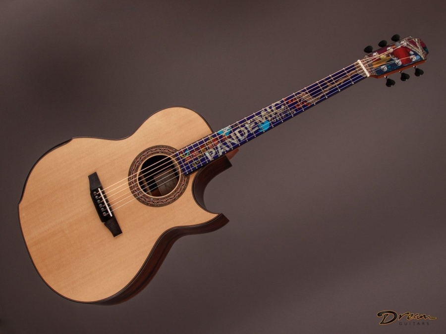 2021 Laskin Paul's Vision, Brazilian Rosewood/Sitka Spruce - Dream Guitars
