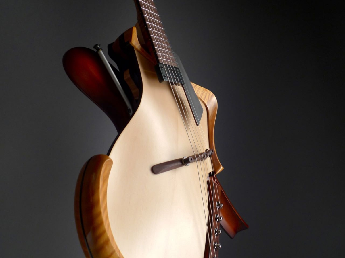 New Matsuda Deconstruction Figured Maple/Spruce - Dream Guitars