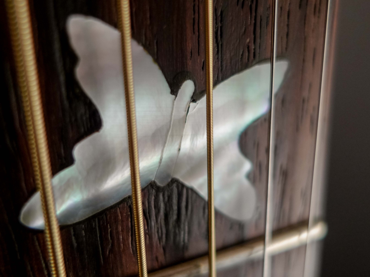 1989 Manzer White Rose East Indian/Sitka Spruce - Dream Guitars