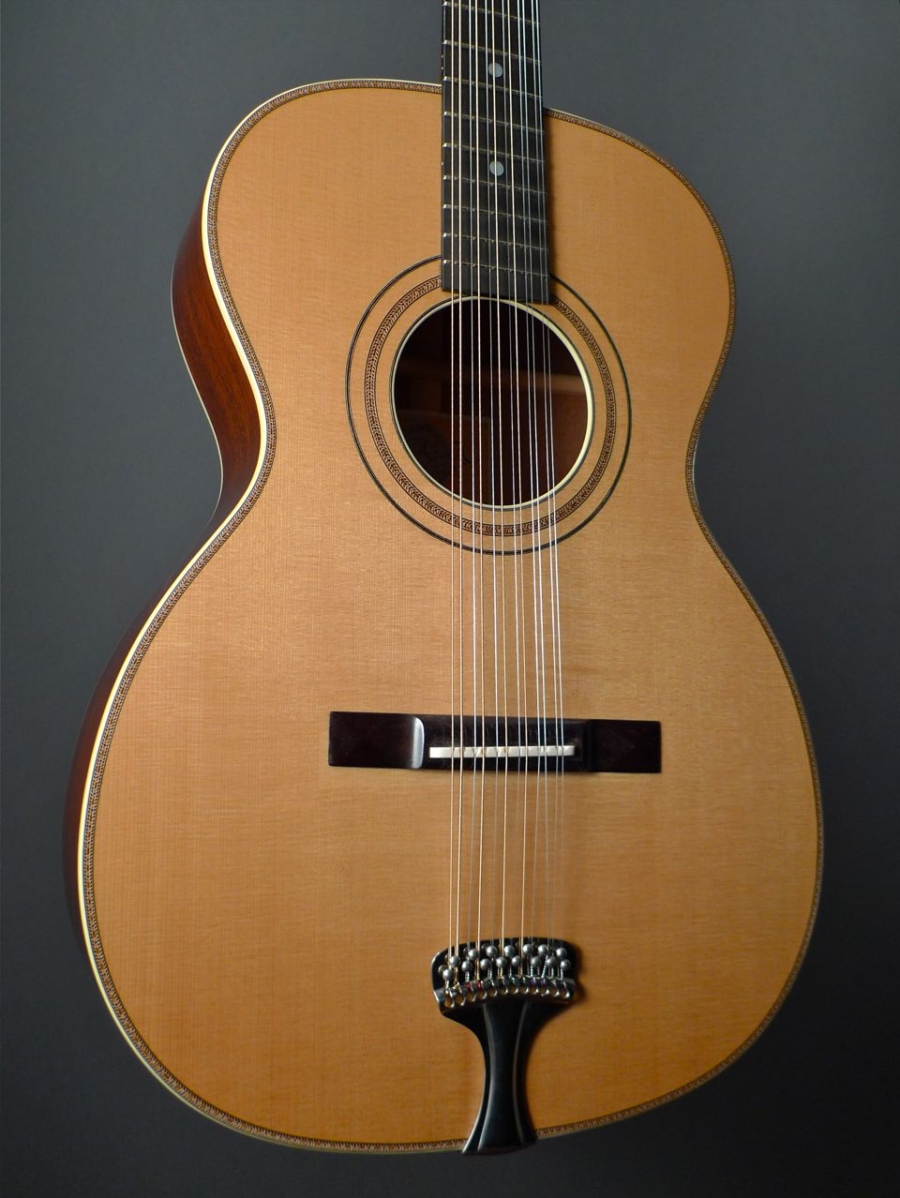1995 Franklin Stella 12-string Mahogany/Engelmann - Dream Guitars