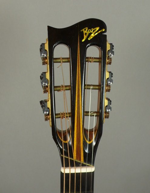 1999 Boaz Clarita Negra Engelmann Spruce Top & Back Brazilian Sides ...