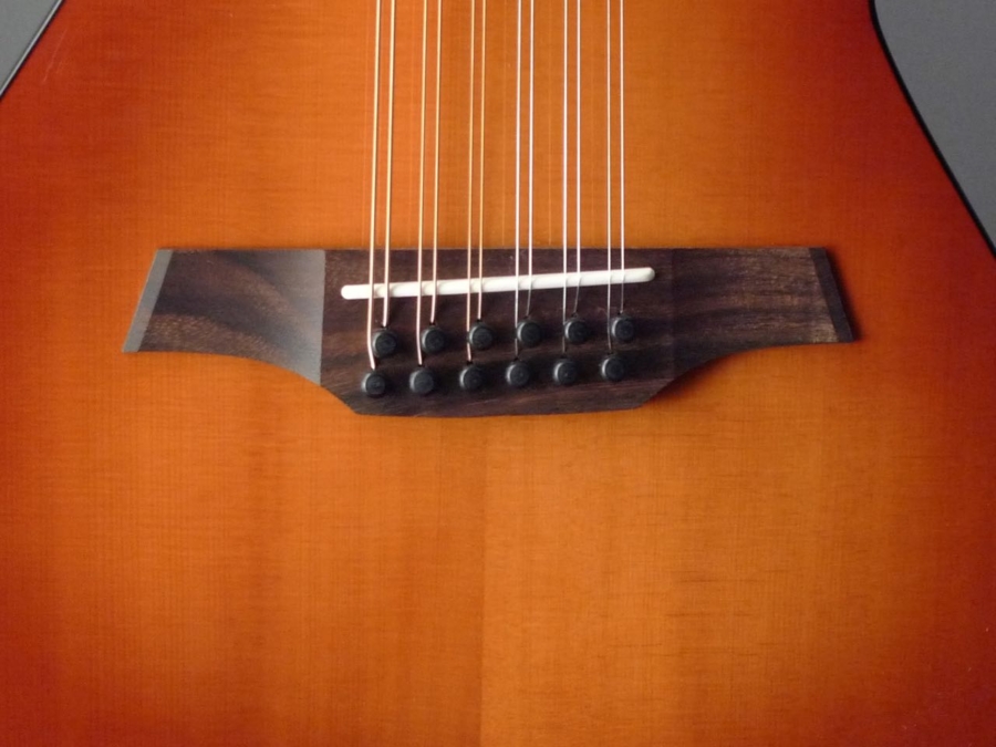 New Avante Gryphon 12 string Tobacco Burst Mahogany/Spruce - Dream Guitars