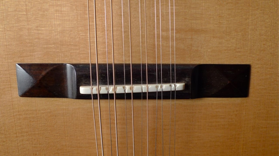 1995 Franklin Stella 12-string Mahogany/Engelmann - Dream Guitars