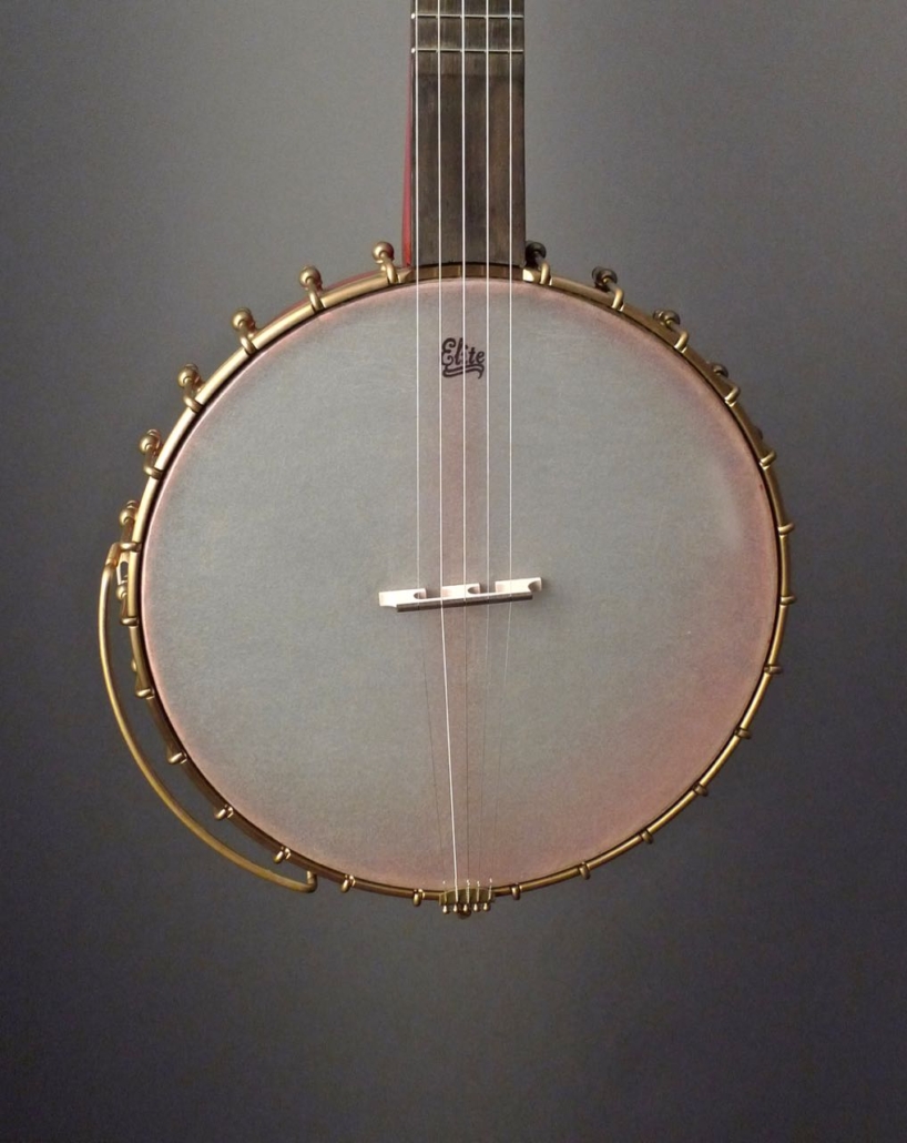 New Mendel 12 Inch Open Back Banjo Padauk/Fiber - Dream Guitars