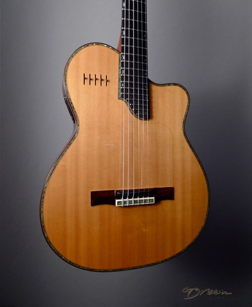 2006 Sand Nylon String Electric Cocobolo/Spruce With Barbera Soloist ...