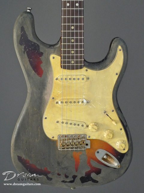 Monroe Guitars Rory Gallagher Relic Stratocaster Alder - Dream Guitars