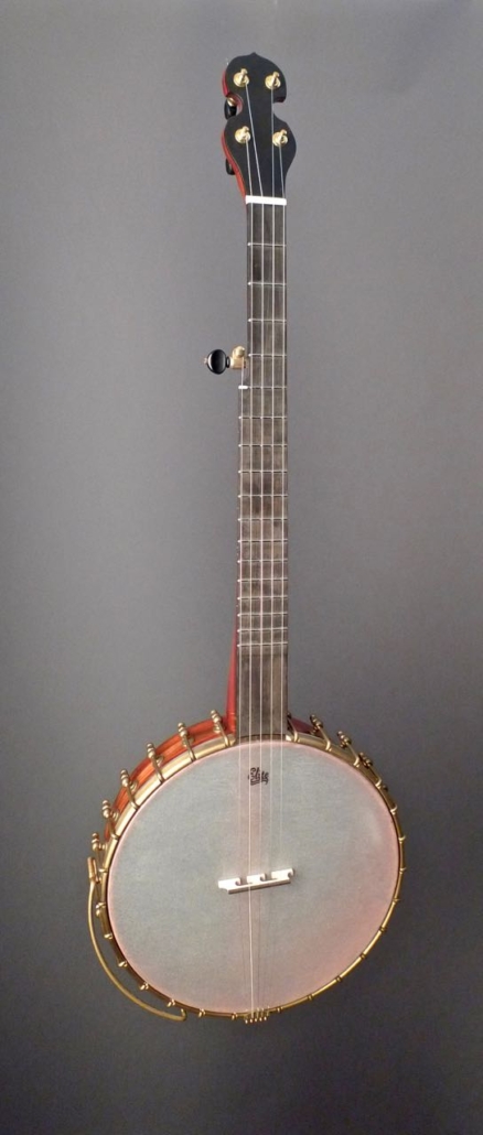 New Mendel 12 Inch Open Back Banjo Padauk/Fiber - Dream Guitars