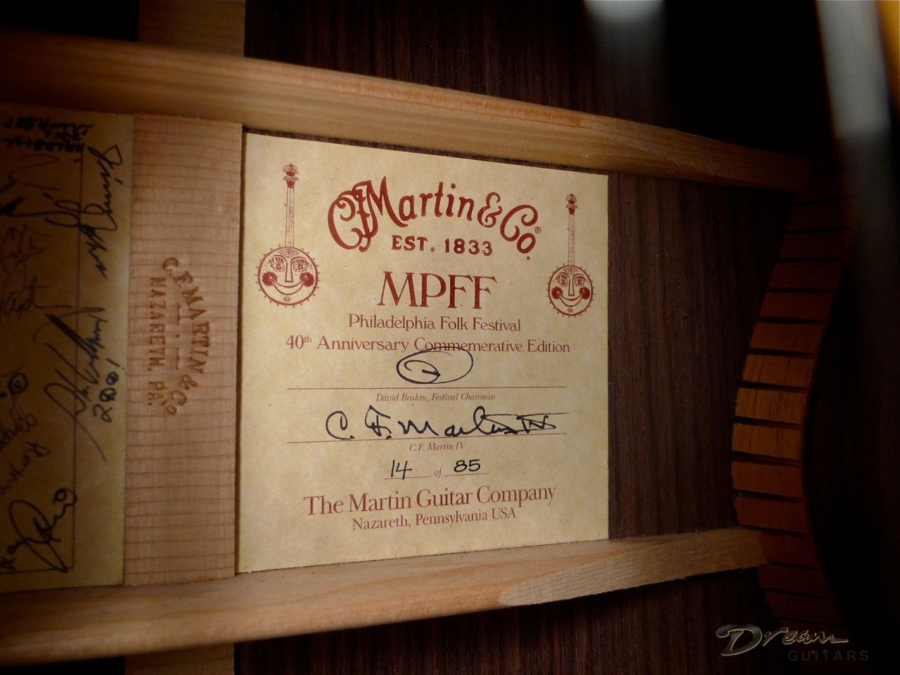 2002 Martin MPFF East Indian/Sitka - Dream Guitars