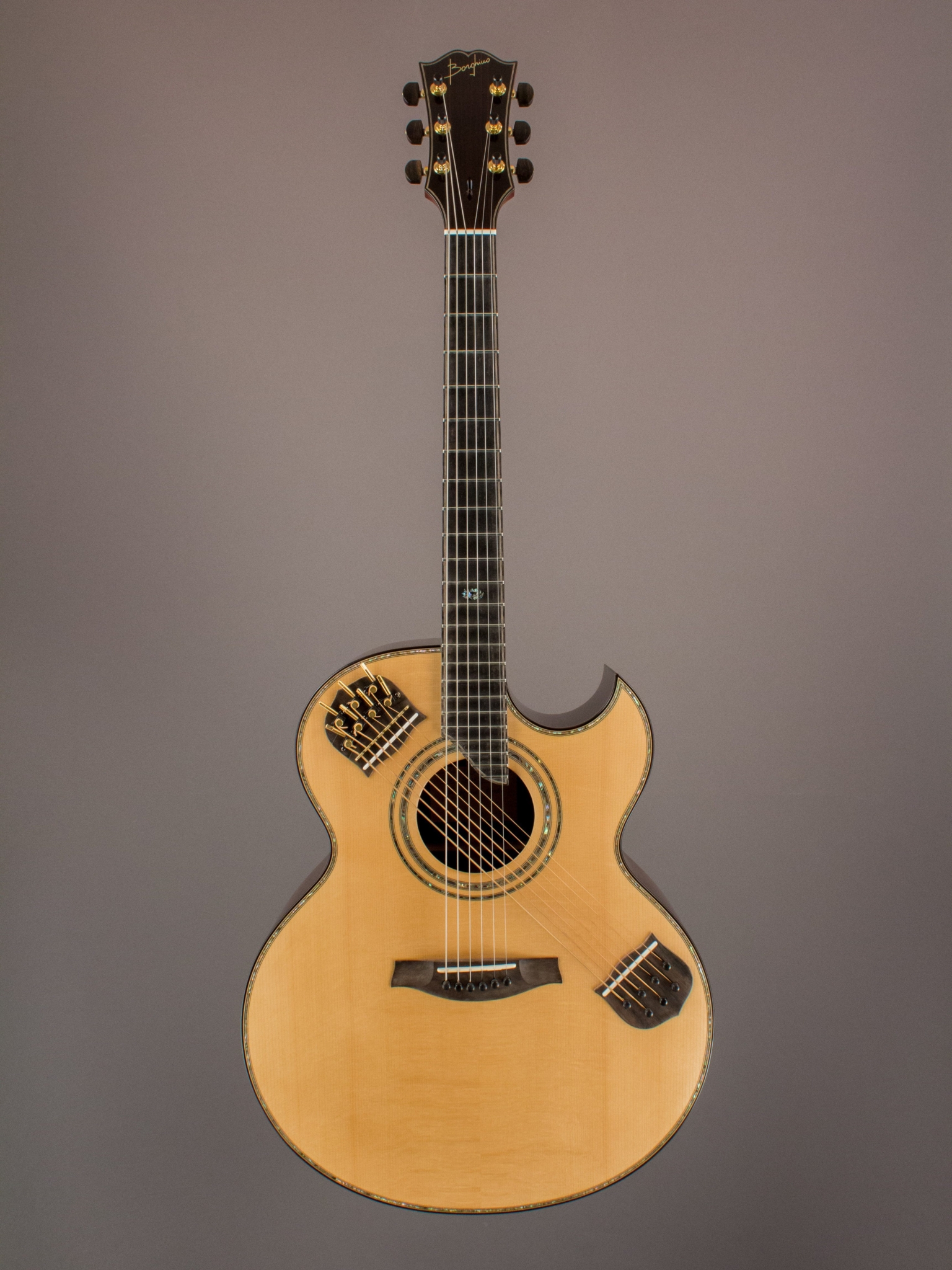 2016 Borghino Shakti Madagascar Rosewood/Italian - Dream Guitars