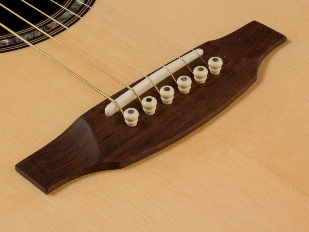 New Keller Rose, Dream Series Brazilian/Adirondack (Red) - Dream Guitars