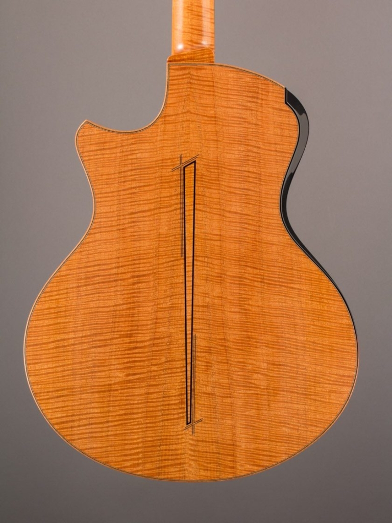 2018 Robbins R.1c, Fiddleback Mahogany/Engelmann Spruce - Dream Guitars