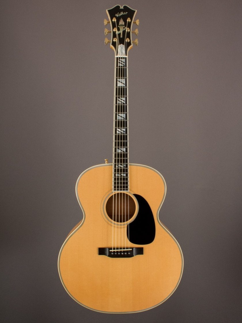 1998 Kim Walker Jumbo, American Maple/German Spruce - Dream Guitars