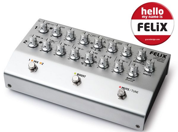 Grace Design FELiX Studio Quality 2 Channel Instrument & Mic ...