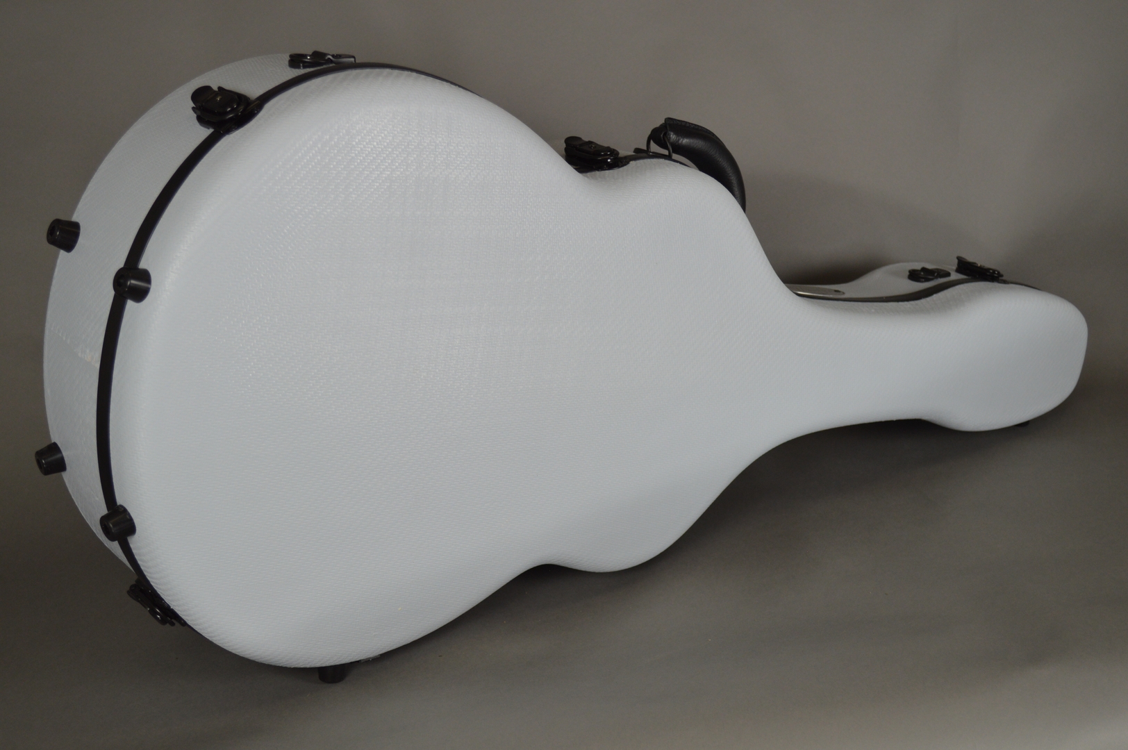 Hoffee Air Carbon Fiber Case, Medium, Light Gray - Dream Guitars