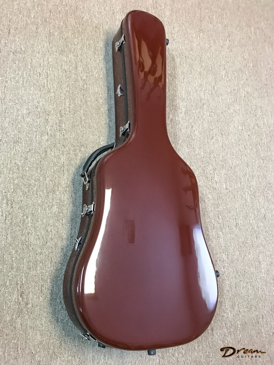 Karura Dreadnought Guitar Carbon Fiber Flight Case - Cocoa Brown/Brown ...