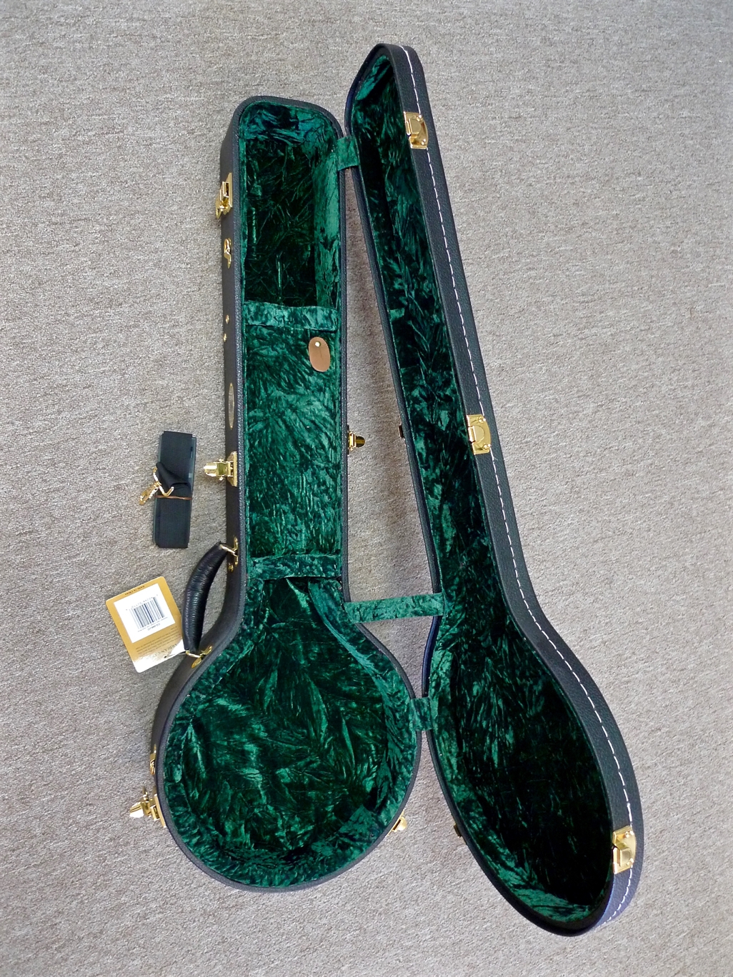 Guardian CG-044-JO Vintage Hardshell Case, Open Back Banjo - Dream Guitars