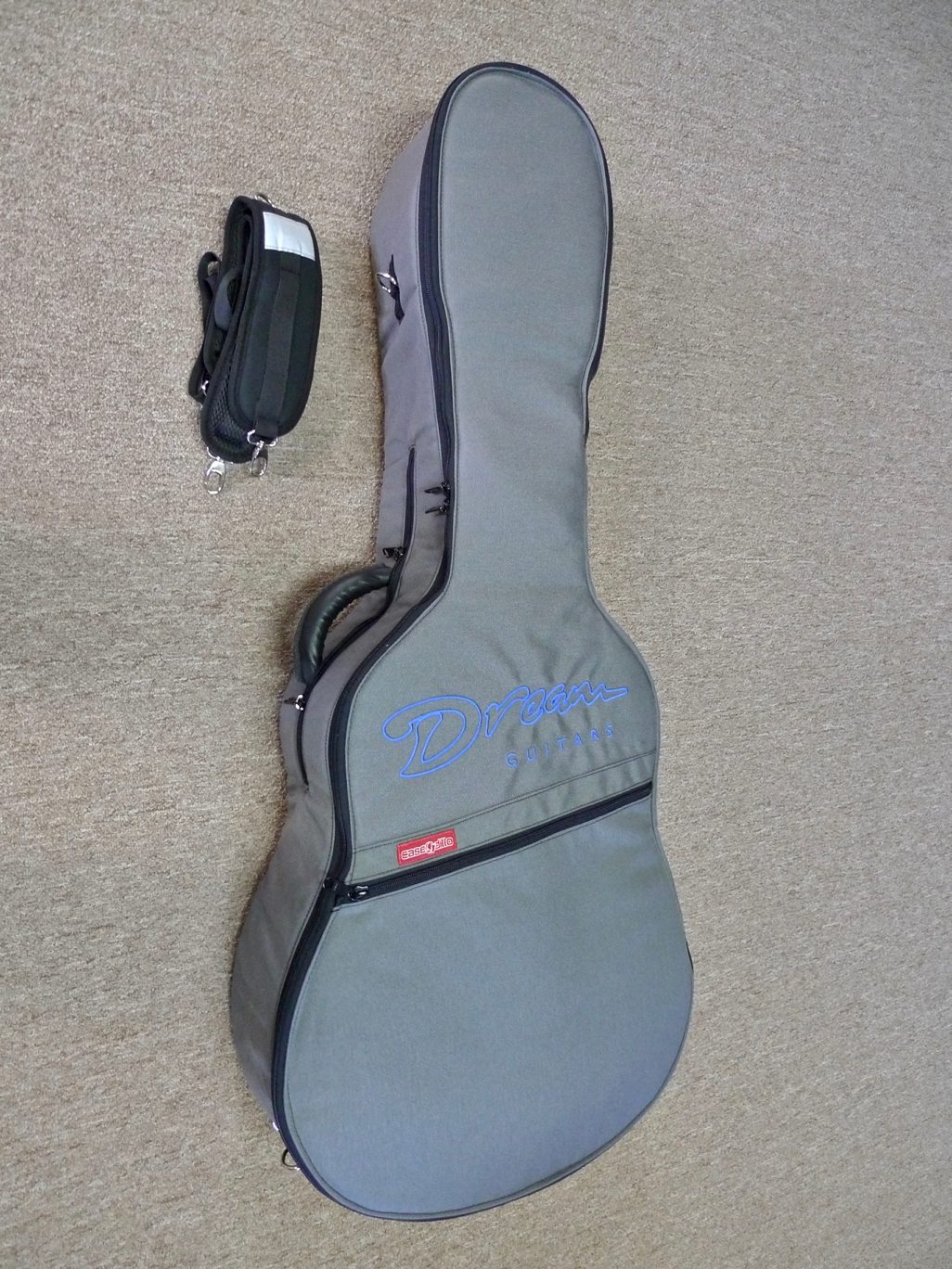 Caseadillo Case Cover - Charcoal - Blue Embroidered Logo - Sized for ...