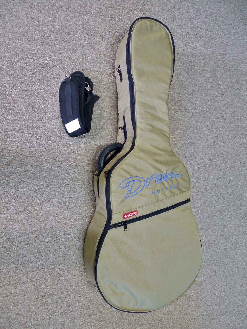 Caseadillo Case Cover - Sand - Blue Embroidered Logo - Sized for Calton ...