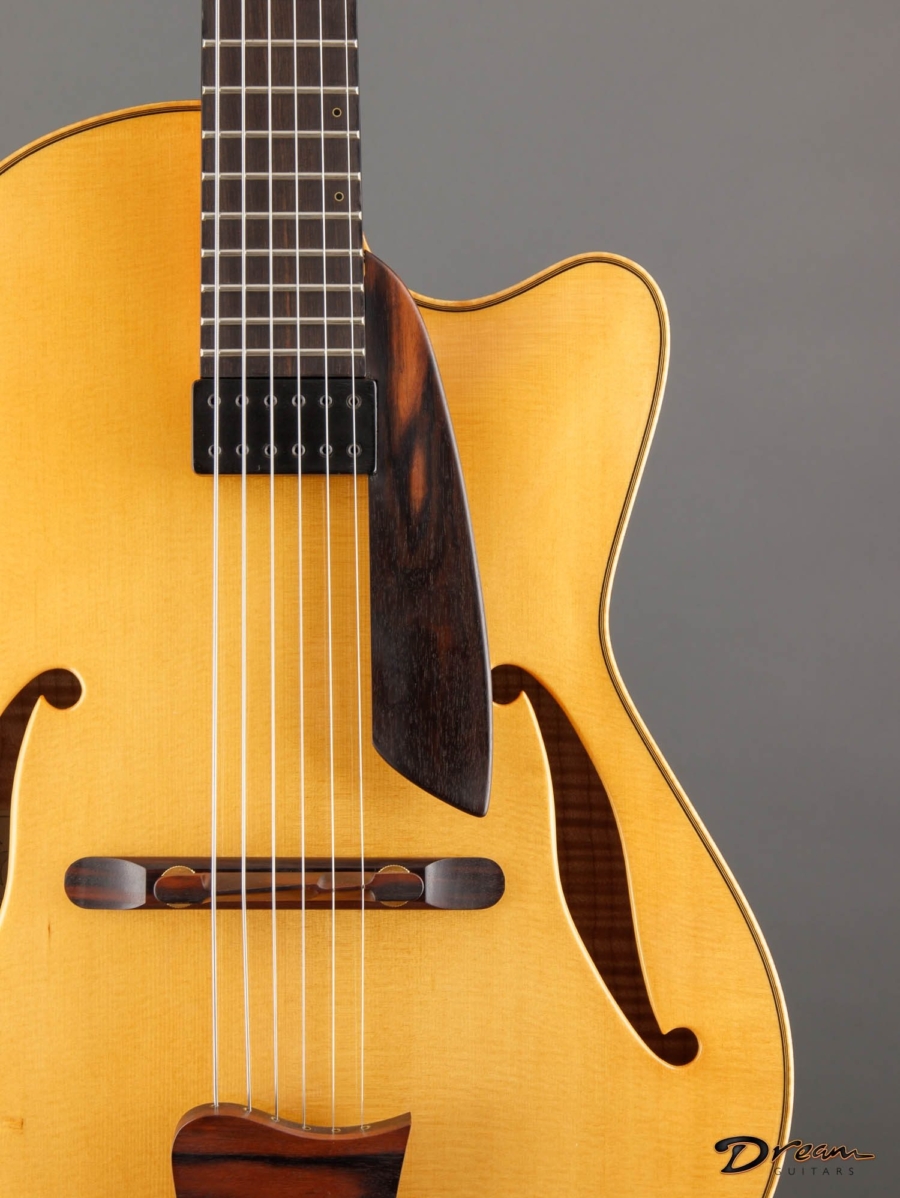 2007 Greenfield 15" Archtop, Bigleaf Maple/European Spruce - Dream Guitars