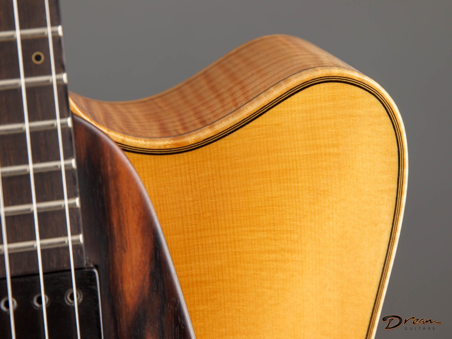 2007 Greenfield 15" Archtop, Bigleaf Maple/European Spruce - Dream Guitars