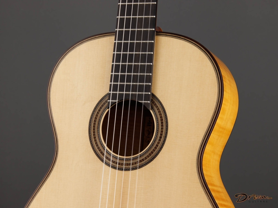 2021 Southwell Hauser Model, Flame Maple/German Spruce - Dream Guitars