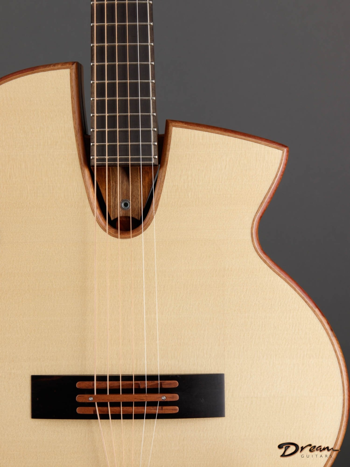 Brand New Mervyn Davis SmoothTalker OM, African Kiaat/Swiss Spruce ...